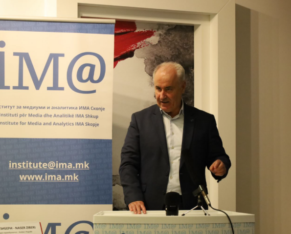 Народниот правобранител Зибери на панел дискусија на ИМА Слободата на говор никако не значи